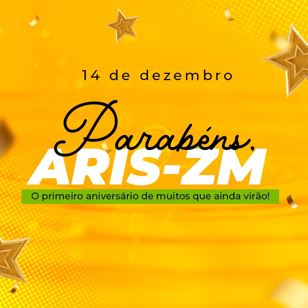 Nossa agência completa 1 ano! - ARIS-MG